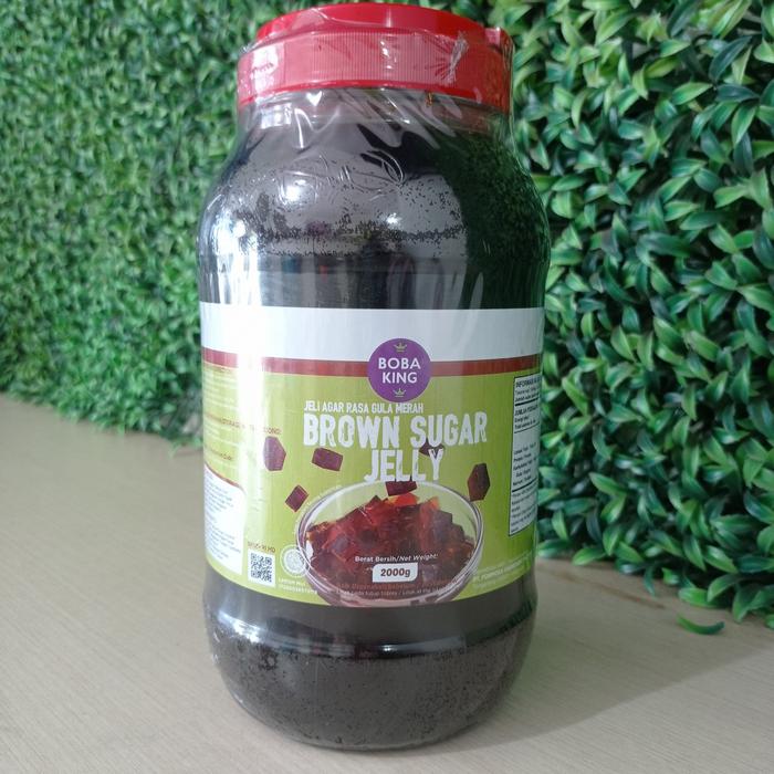 Jual Brown Sugar Jelly Boba King / Jelly Rasa Gula Aren merk Boba King ...