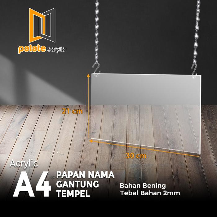 Jual AKRILIK BROSUR GANTUNG A4 - LANDSCAPE - Jakarta Pusat ...