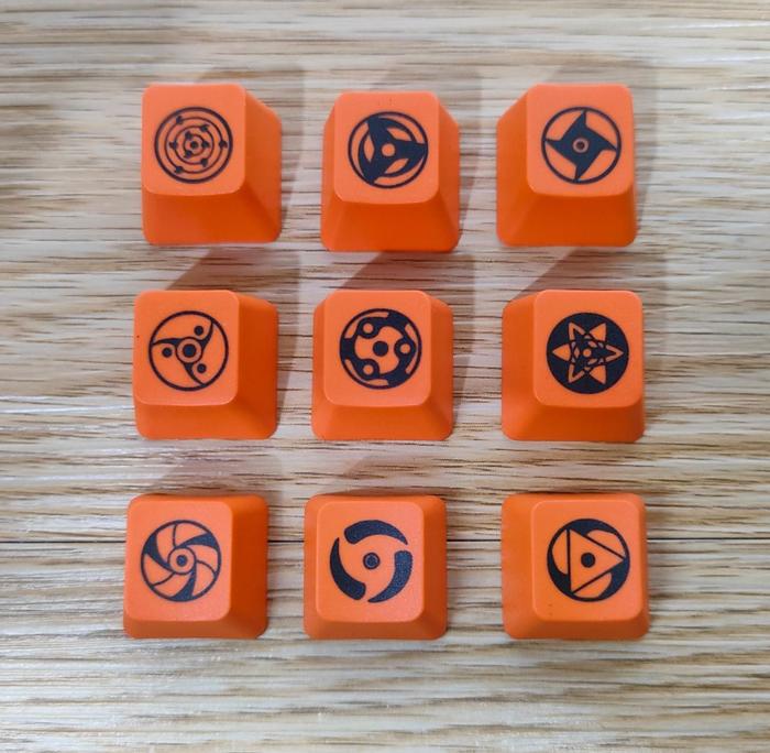 Jual SHARINGAN KEYCAPS SET R4 PBT OEM PROFILE ( 9 pcs ) - Jakarta Barat ...