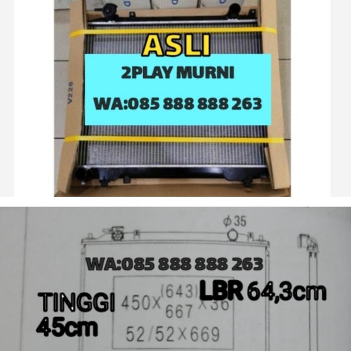 Jual Radiator 2play Murni Ford Everest Ford Ranger Mazda BT50 BT 50 ...