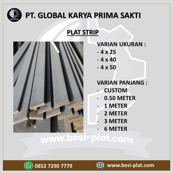 Jual Plat Strip 4mm x 40 x 1 Meter - Kota Tangerang - Global Karya ...