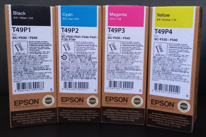 Jual Tinta Epson T49P Dye-Sublimation Textile SC-F130 F140 F530 ...
