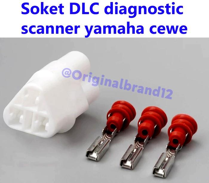 Jual Soket DLC diagnostic scanner Yamaha 3 pin 1 Set - 1 Set Cewe ...
