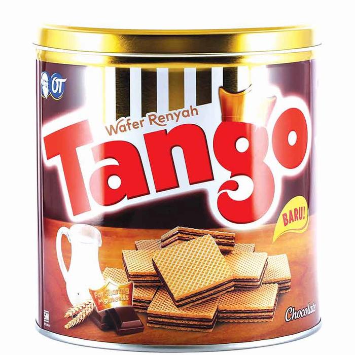Jual TANGO Wafer Renyah Kaleng 300gr|Wafer Tango Vanilla Chocolate ...