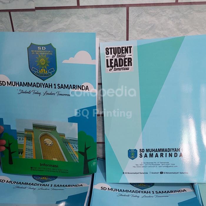 Jual cetak map kantor A4 desain custom - Kota Surabaya - BQ Printing ...