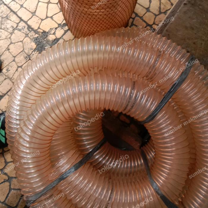 Jual selang pu ducting interflex 12 inch fleksibel hose ducting meteran ...