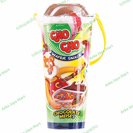 Jual CHO CHO Wafer Snack Chocolate Meises 40 g - Kota Malang - Arka ...