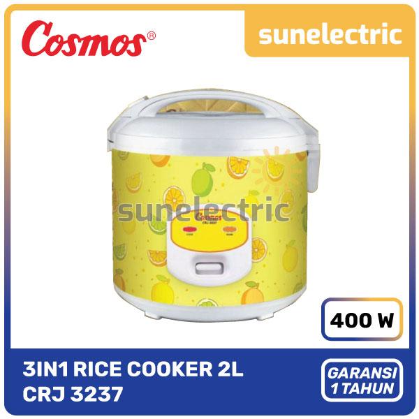 Jual Cosmos Rice Cooker / Magic Com 2in1 Kapasitas 2 Liter CRJ-3237 ...