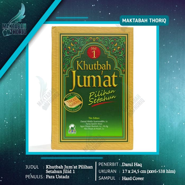 Promo Buku Khutbah Jumat Pilihan Setahun Jilid 1 - Darul Haq - Kota ... Promo Buku Khutbah Jumat Pilihan Setahun Jilid 1 - Darul Haq - Kota ...