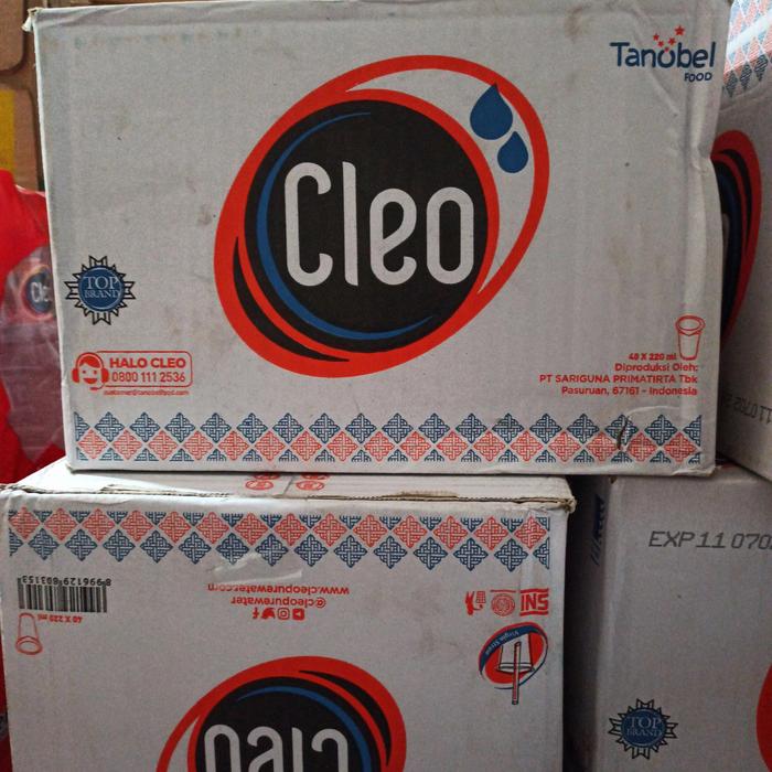 Jual cleo gelas 220ml 1 dus isi - Kota Surabaya - Toko Lestari Serba Ada | Tokopedia