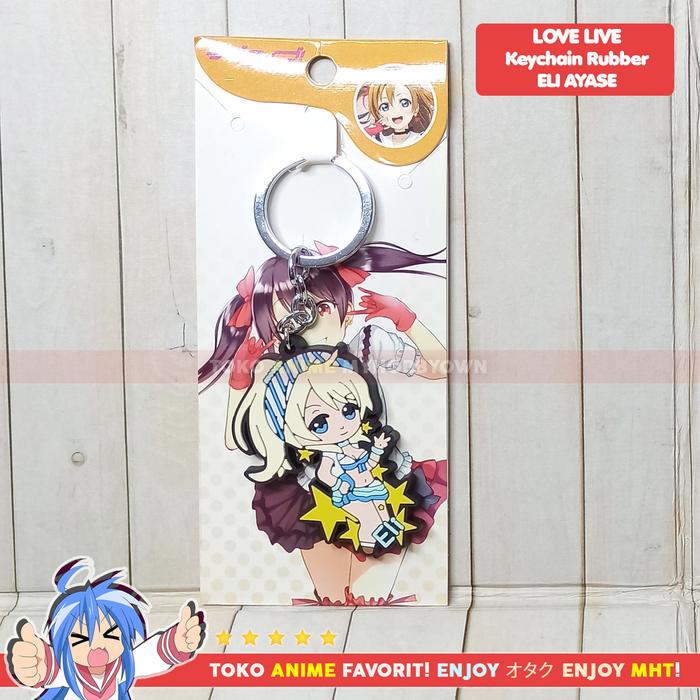 Jual Gantungan Kunci Karet Anime Love Live Muse School Idol Project ...