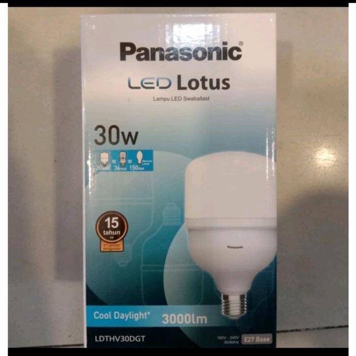 Jual panasonic lotus lampu led bulb 30w 40w 50w lampu rumah downlight ...