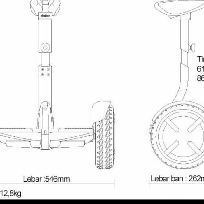 Jual Segway Ninebot Mini Pro - Scooter Ninebot Minipro - - Hitam ...