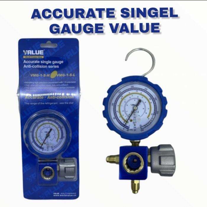 Jual ANALISER MANIFOLD SINGEL VALUE ALAT PENGISIAN FREON R22 R32 R410 ...