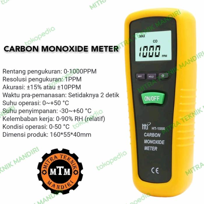 Jual ALAT DETEKSI DIGITAL PORTABLE CARBON MANOXIDE METER GAS DETECTOR ...