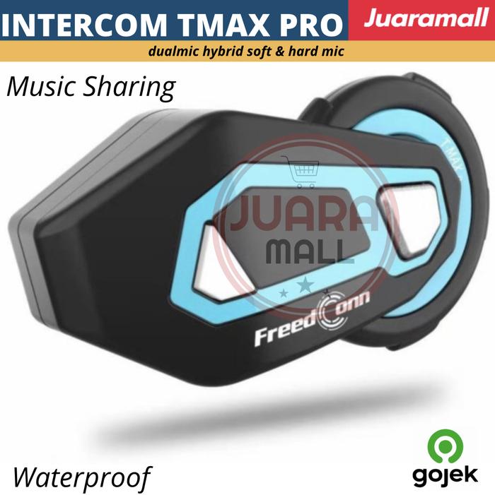 Jual INTERCOM TMAX PRO FREEDCONN TMAX PRO INTERCOM HELM T-MAX PRO ...