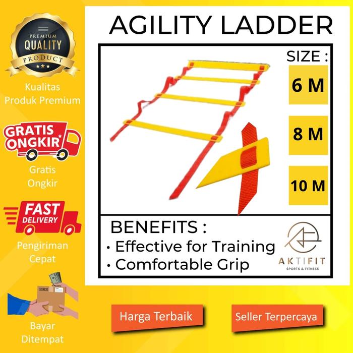Jual Agility Speed Ladder Tangga Melatih Ketangkasan Kecepatan ...