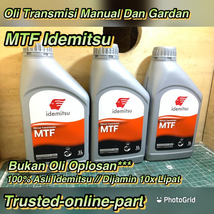 Jual Oli Transmisi Manual Idemitsu 1Liter MTF 100% Asli Idemitsu - Kota ...