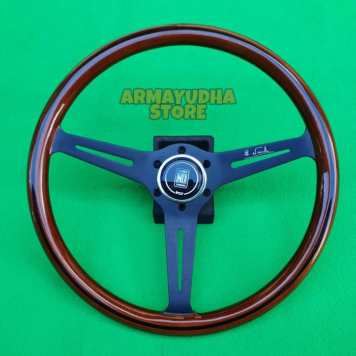 Jual stir kayu nardi wood steering wheel like original - Kota ...