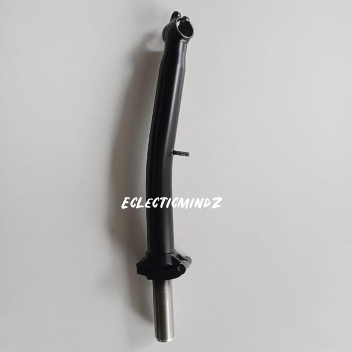 Jual black handlepost preloved type M like new folding bike sepeda ...