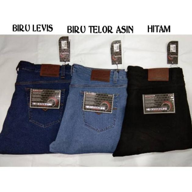 Jual Celana Jeans Hb Boss Bahan Strecth Melar Jumbo Size 40-50 ...