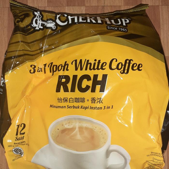 Jual Kopi Check hup 3 in 1 white coffee 12 sachet - Kota Palembang ...
