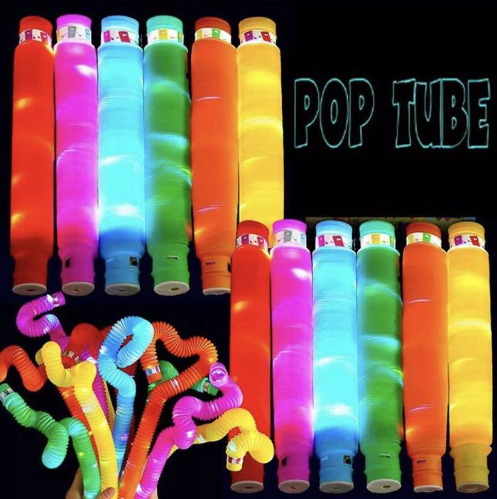 Jual Pop Tube Led Tubes Lights Lampu New Tabung Fidget Toys Sensory ...