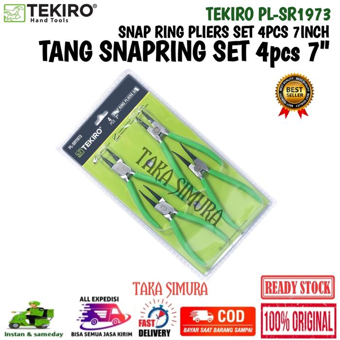 Jual TANG SNAP RING SET TEKIRO ISI 4 PCS EB ES IB IS 7 INCH SNAPRING ...