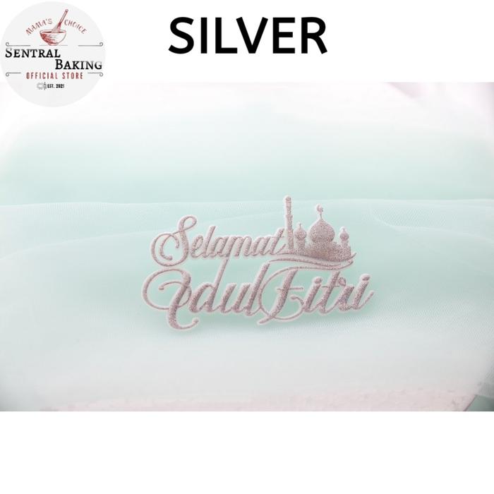 Jual Topper Cake Tempel Selamat Idul Fitri (TB29) / Toppers Lebaran ...