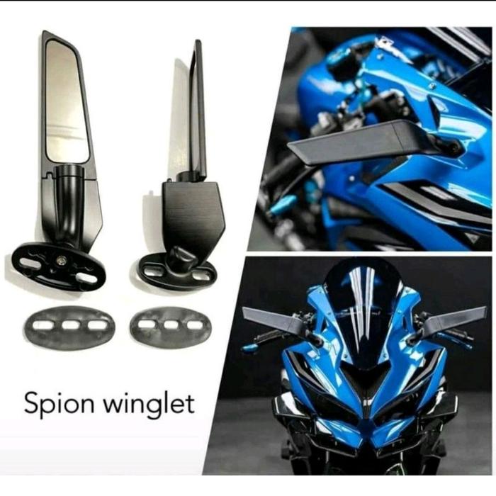 Jual SPION STEALTH WINGLET FULL CNC CBR KAWASAKI NINJA R NINJA RR ...