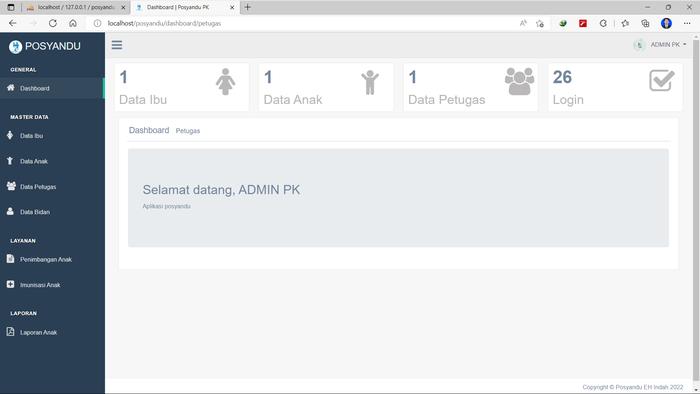 Jual Aplikasi Posyandu Berbasis Codeigniter Web - Kota Cimahi - PK Corporations | Tokopedia