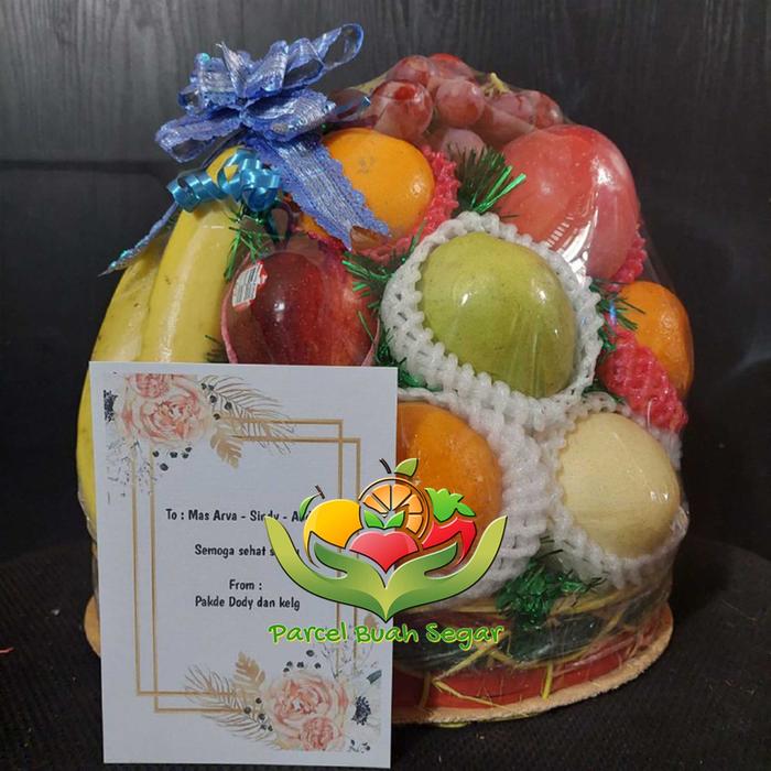 Jual Parcel Buah Bekasi Pakai Pisang Free Kartu Ucapan Hanya Kurir ...