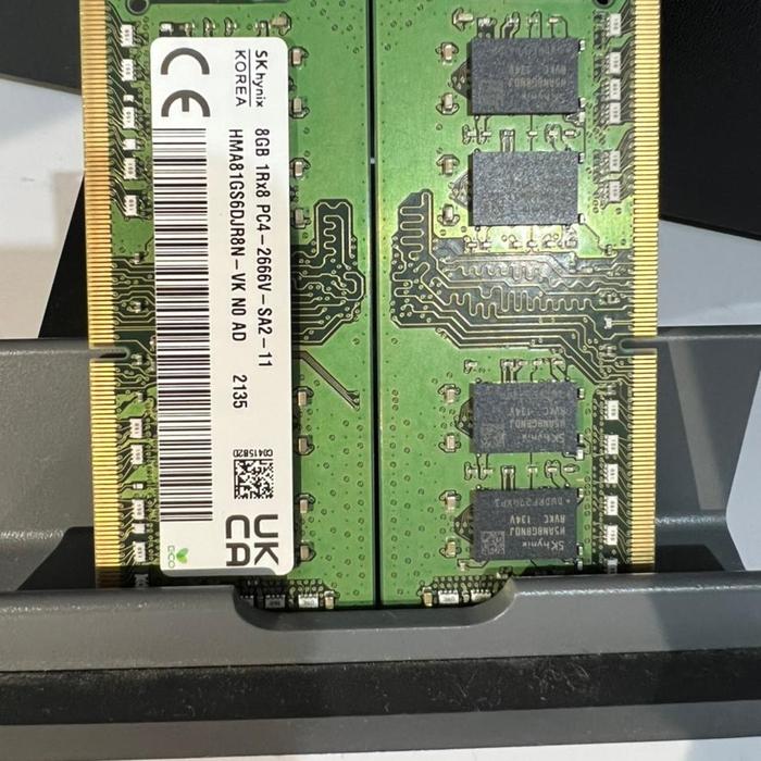 Jual HMA81GS6DJR8N-VK Hynix 8GB 2666MHZ / PC21300 SODIMM - Jakarta ...