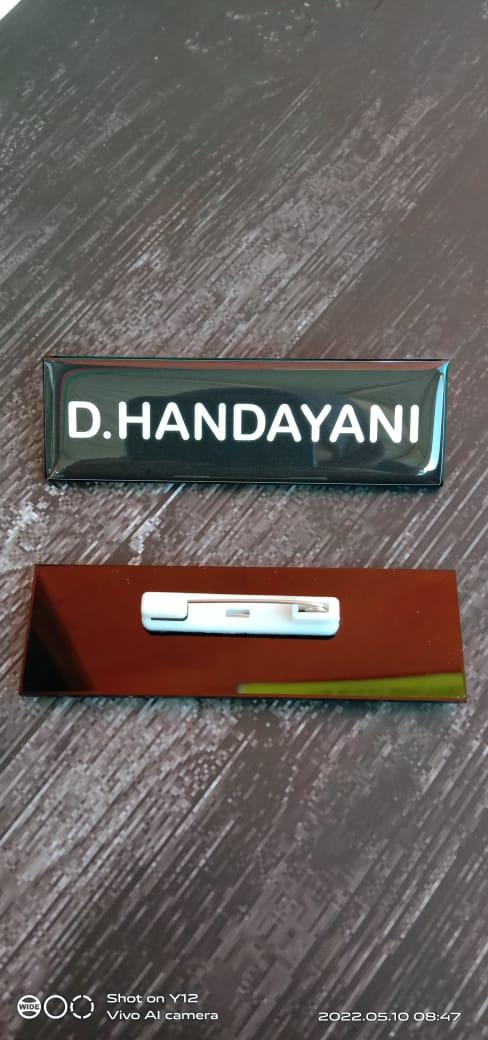 Jual Name tag ASN, POLRI, TNI/Persit, Security Kilap & doff - PDH FULL ...