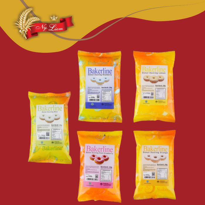 Jual BAKERLINE Donut Dusting / Gula Donat / Gula Dingin 250 gram - Snow ...