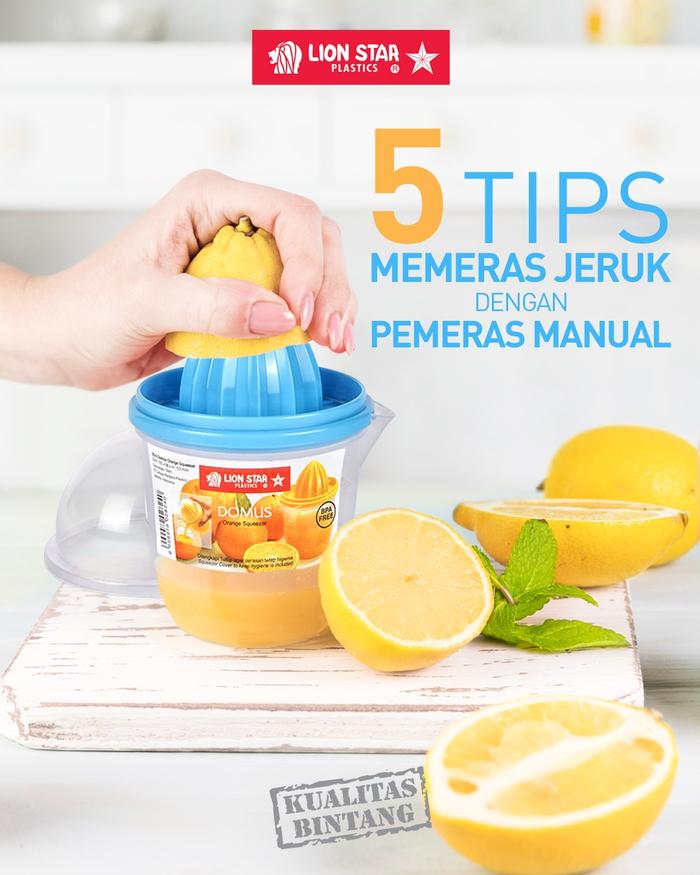 Jual Perasan Peras Pemeras Jeruk Lemon SQ-2 Domus Orange Squeezer Lion ...