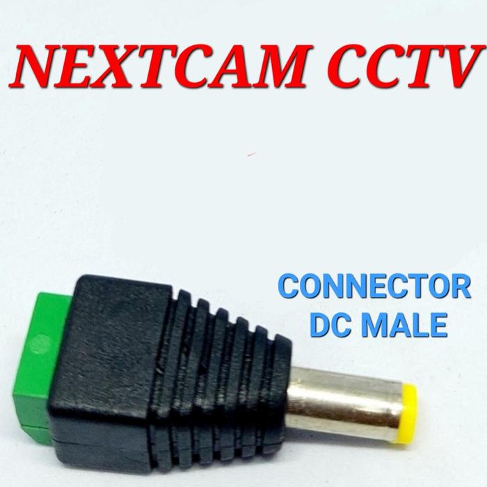Jual connector dc male connector cctv dc jantan - Kota Medan - Bintang ...