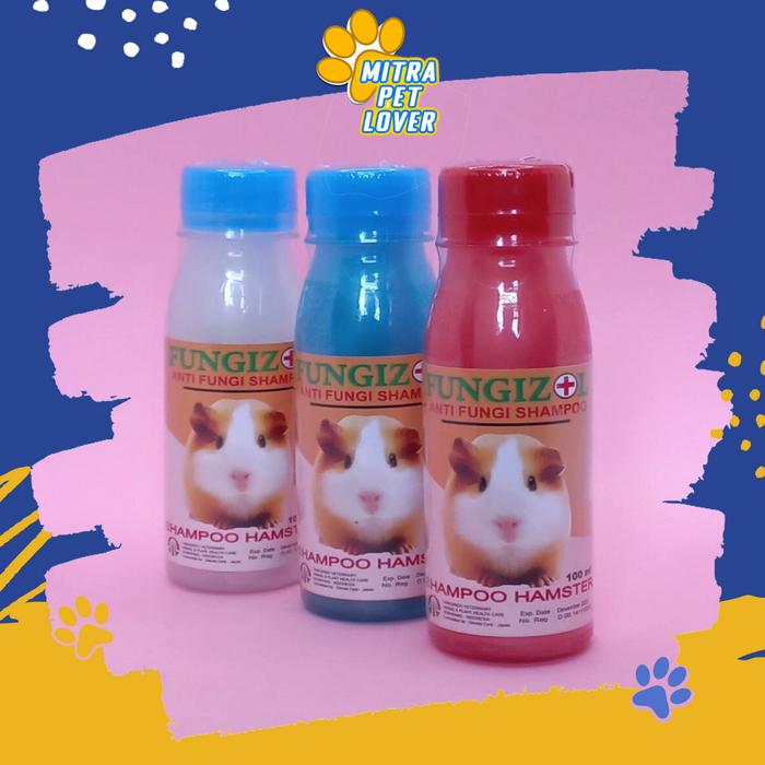 Jual SHAMPO ANTI JAMUR KULIT HAMSTER WANGI HARUM - FUNGIZOL H SHAMPOO ...