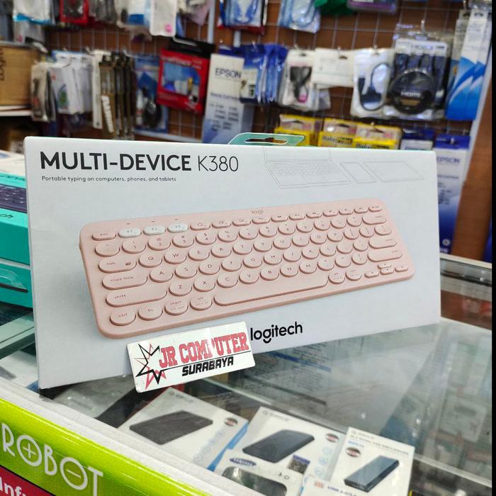 Jual LOGITECH WIRELESS KEYBOARD K380 MULTI DEVICE+BLUETOOTH NEW - OFF ...