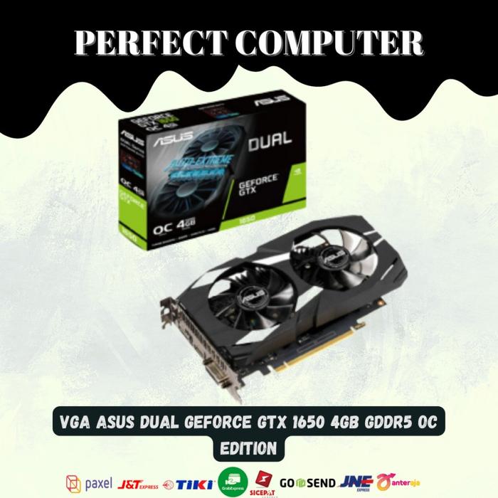 Jual VGA ASUS DUAL GEFORCE GTX 1650 4GB GDDR5 OC EDITION - Kota Bandung - perfect comp | Tokopedia