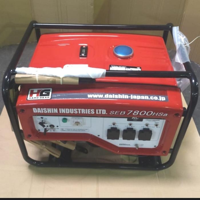 Jual Genset Daishin SEB7800HSa Generator Bensin SEB 7800 HSa - Jakarta ...