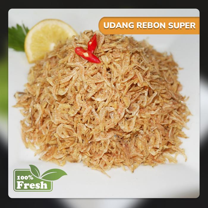 Jual UDANG REBON SUPER IKAN ASIN SEAFOOD KERING BERSIH 250 GRAM ...