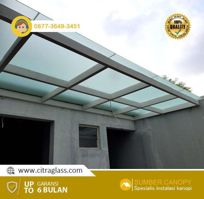 Jual Canopy Kaca / Kanopi Atap Tempered Glass Carport Di Seller Noelle ...
