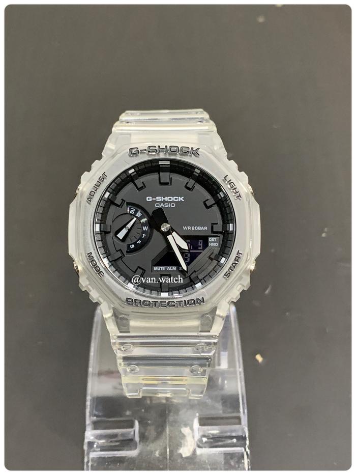 Jual Casio Gshock GA 2100SKE-7ADR Skeleton Series ORIGINAL - Kota ...