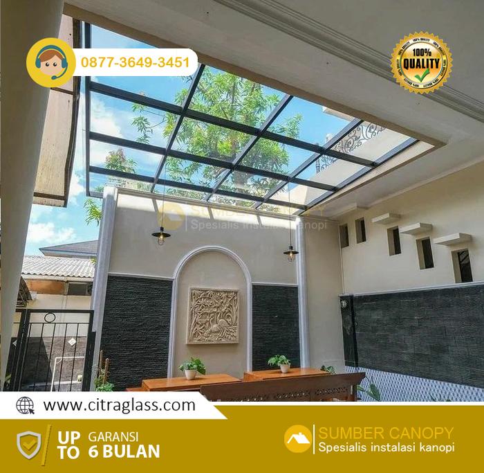 Jual Kanopi solartuff / solarflat atap bening transparan - Jakarta ...