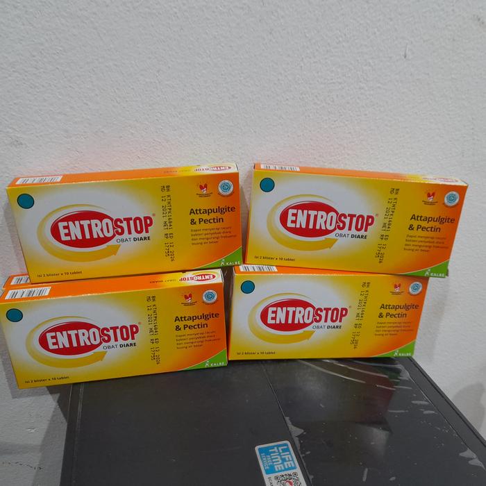 Jual enterostop tablet satu strip 10 Tablet - Kota Bekasi - Apotek ...