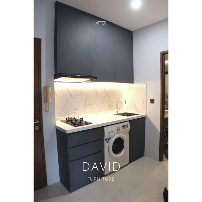 Jual kitchen set apartemen modern hpl lamitak sunter - Jakarta Timur ...