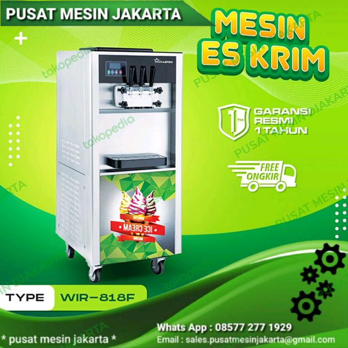 Jual WIR-818F SOFT ICE CREAM MESIN PEMBUAT ES KRIM 3 TUAS / KRAN WIRASTAR - Jakarta Barat ...