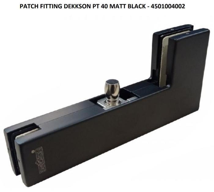 Jual PATCH FITTING DEKKSON PT 40 MATT BLACK Over and Side Panel Pintu ...