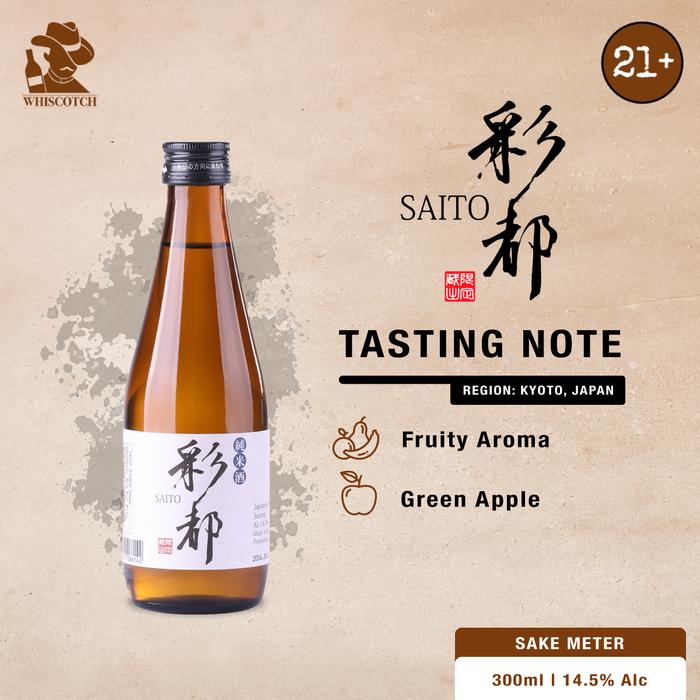Promo Saito Junmai Japanese Sake 300 ml ABV 14.5% - Jakarta Barat ...